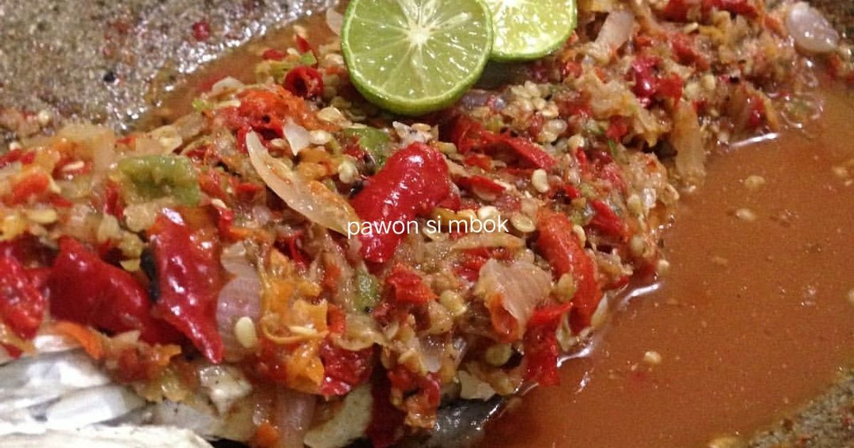 Resep Pecak Bandeng Pedas Endes oleh Pawon si mbok - Cookpad