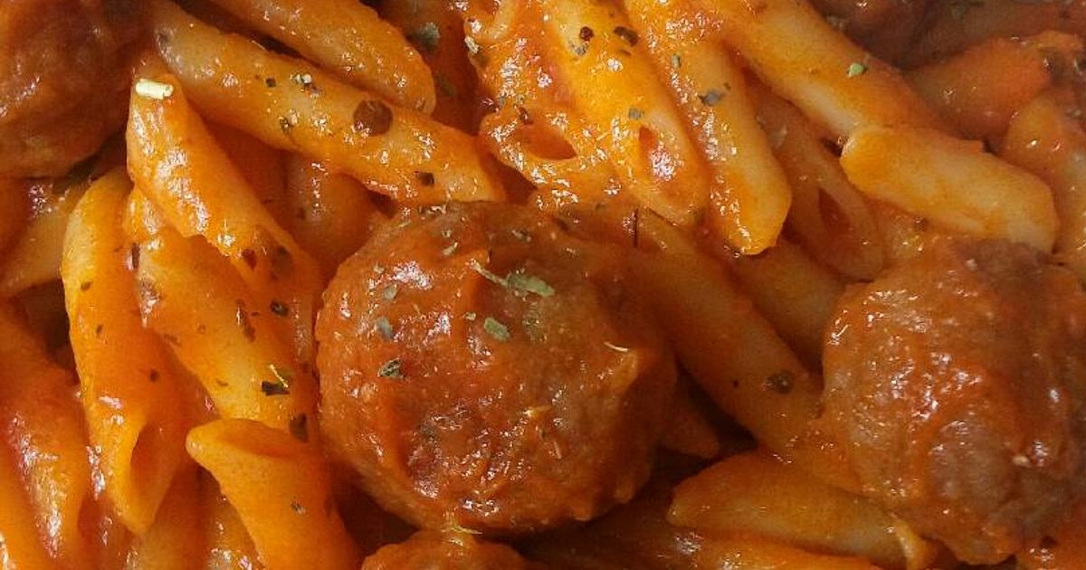 Macarrones Con Albóndigas Receta de Sara PA