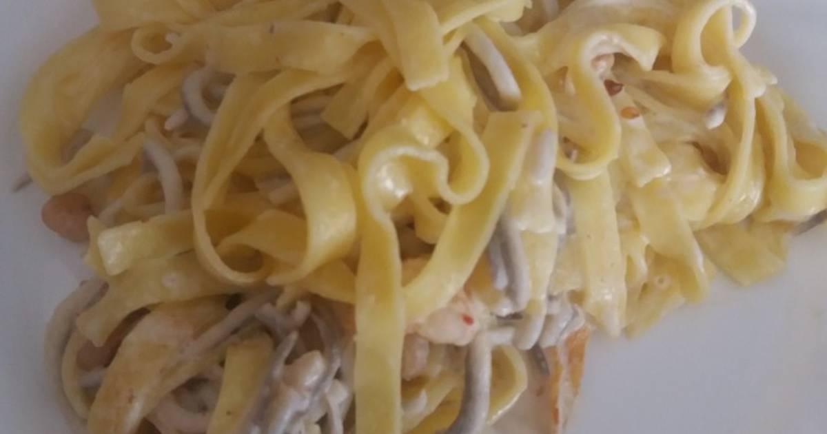 Pasta con nata - 2.717 recetas caseras- Cookpad