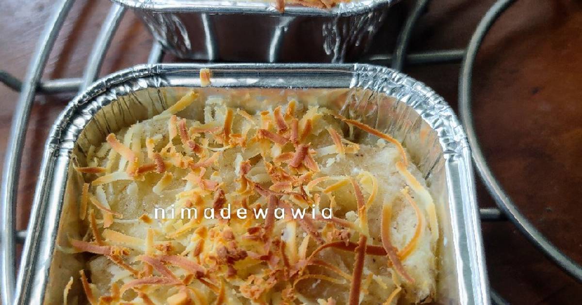 Resep Puding Roti Keju oleh Wawia Ni Made - Cookpad