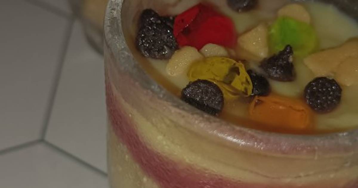 Strawberry custard pudding 🍮 Recipe by Dream's Kitchen - Cookpad