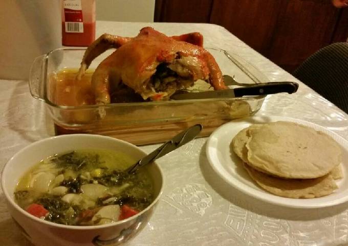 Sopa de gallina horneada Receta de Liz Fuentes - Cookpad