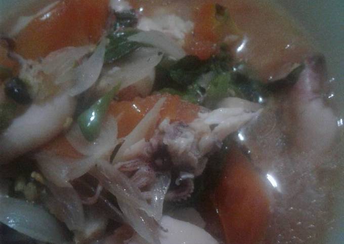 Resep Cumi kuah manado oleh Eni Nuraeni - Cookpad