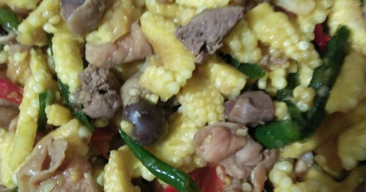 Resep Oseng Putren Ati Ampela Huh Hah oleh kharis - Cookpad