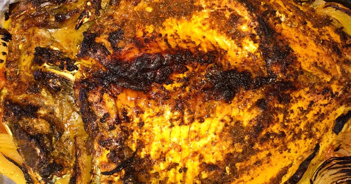 Masgouf (Iraqi Fish) Recipe by MJ's Food Club - Cookpad