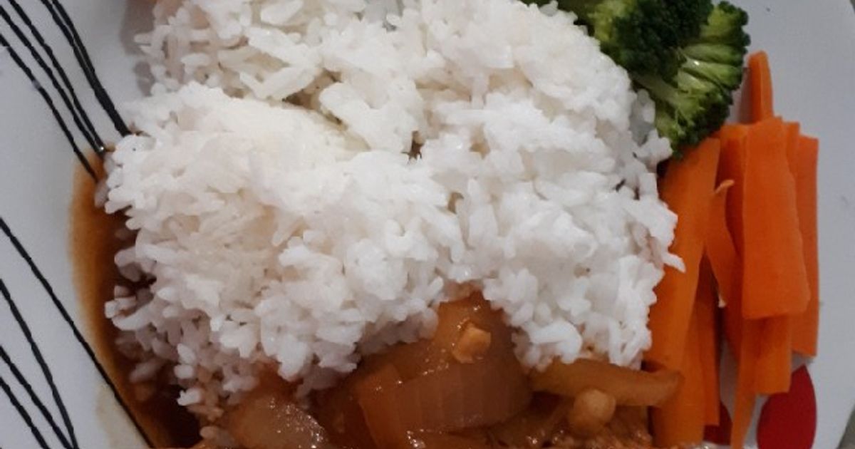 Resep Nasi Daging Saos Bbq oleh Livana Tirta - Cookpad