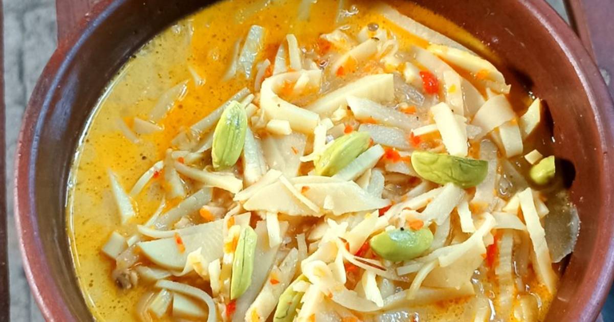 Resep Lodeh Rebung Pete oleh Ibu Tina - Cookpad