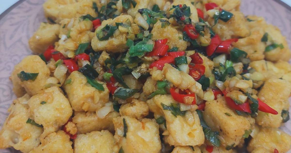 Resep Tahu Cabai Garam #alamamakila oleh Fika Hanna Mayasari - Cookpad