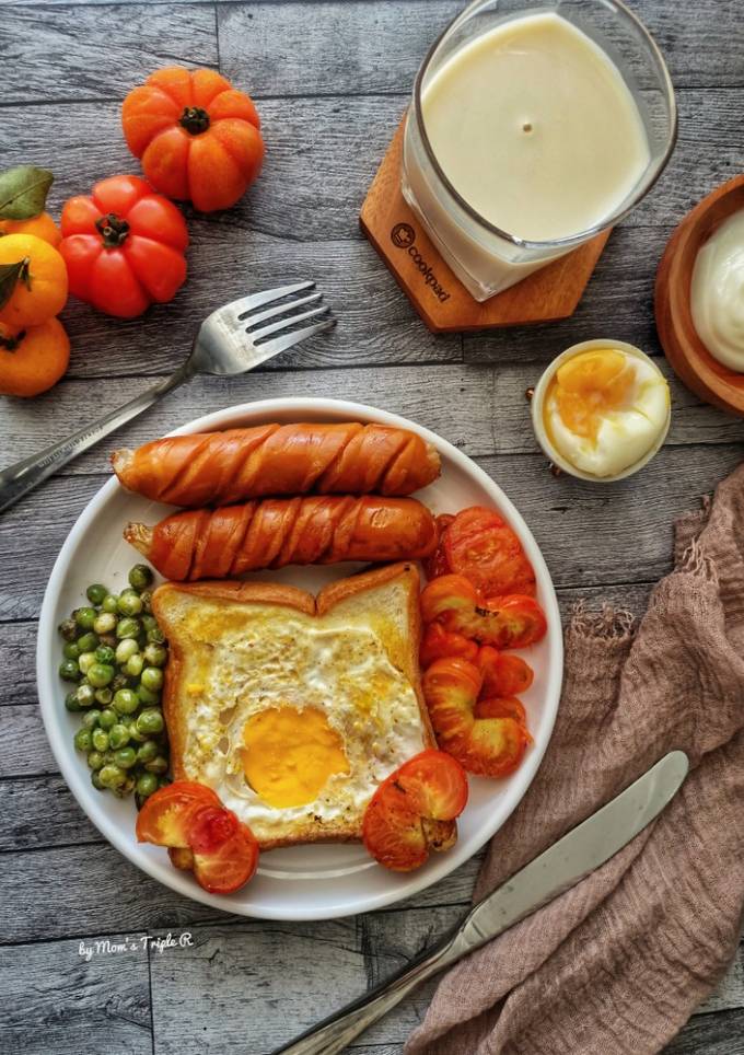 Resep English Breakfast oleh Tiara Mom's 3 R - Cookpad