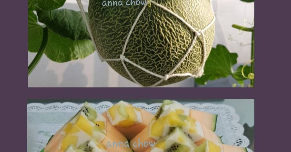 Resep Puding Melon oleh Anna chow - Cookpad
