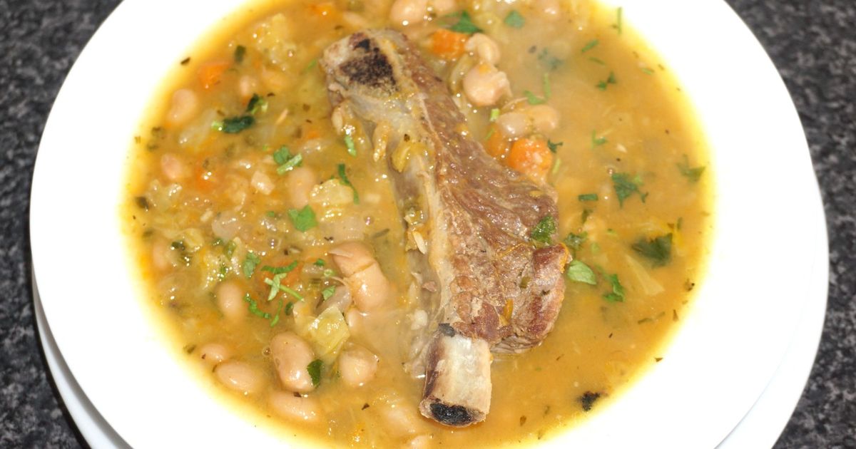 Tortola Bean Soup With Pork Ribs Recipe By Jon Michelena