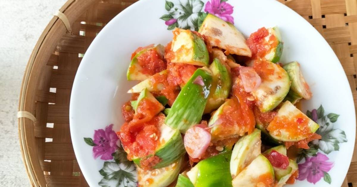 Resep Beberuk Terong oleh Yugi - Cookpad