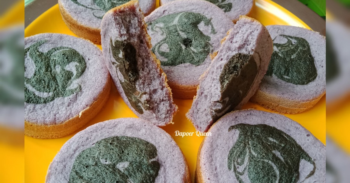 Resep Cake Ubi Ungu Snackmaker oleh Dapoer Queen - Cookpad
