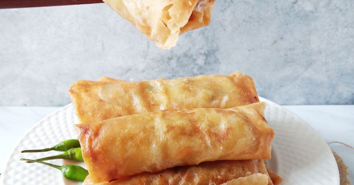 Resep Lumpia Bengkuang oleh Ummu Khal Kitchen - Cookpad