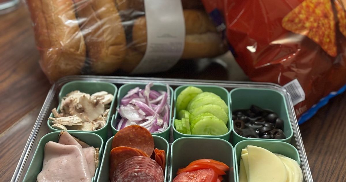 Snackle Box Sub/ Sandwich Bar Recipe by snackle time