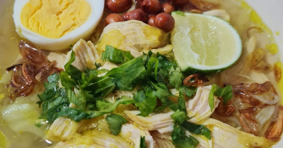 Resep Soto Ayam Khas Pacitan oleh Seruni Puspa Indah - Cookpad