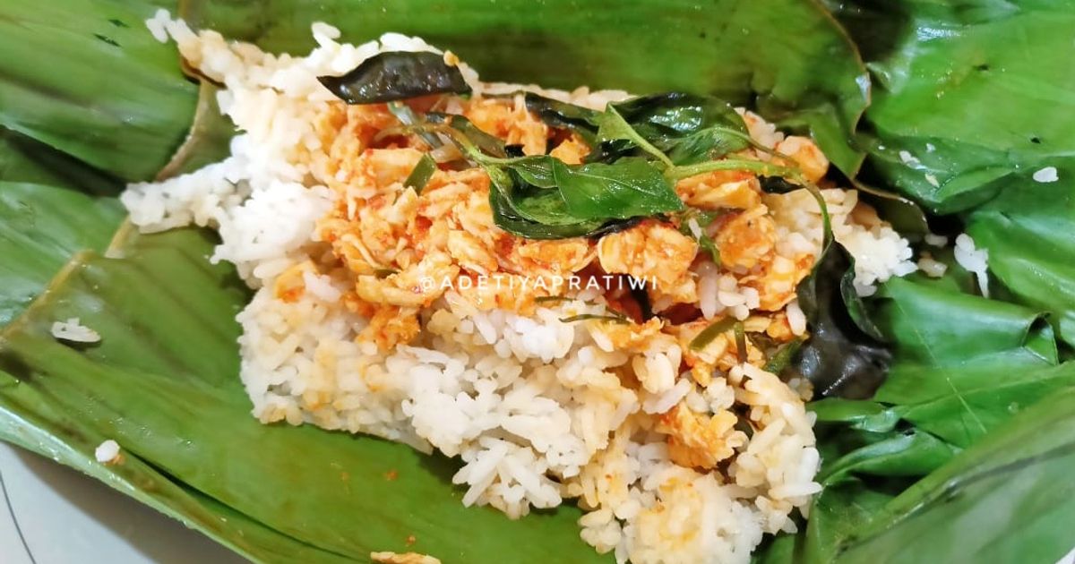 Resep Nasi Bakar Kemangi oleh Mama Baim - Cookpad