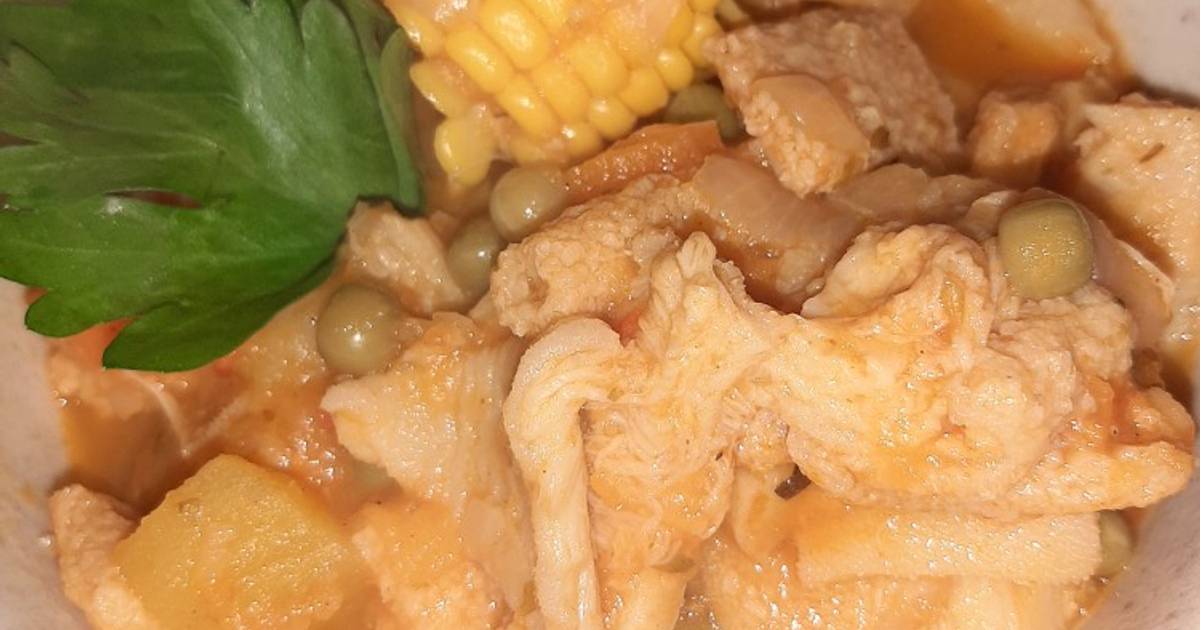 Guiso de mondongo con salsa - 32 recetas caseras- Cookpad