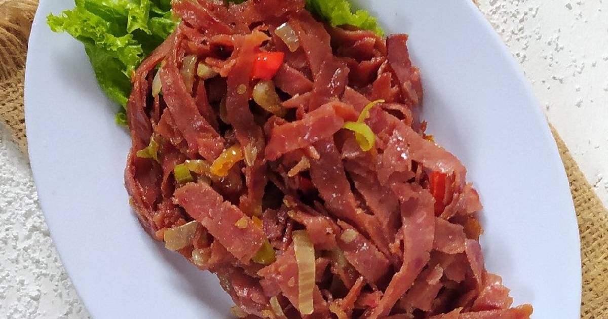 90 resep tumis daging asap pedas enak dan mudah - Cookpad