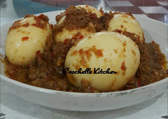 Resep Rendang Telur oleh Roschelle Kitchen - Cookpad