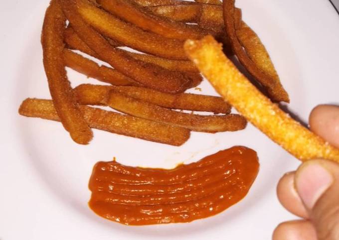 Crispy Bread Fries Recipe by Laxmi Deshmukh - Cookpad