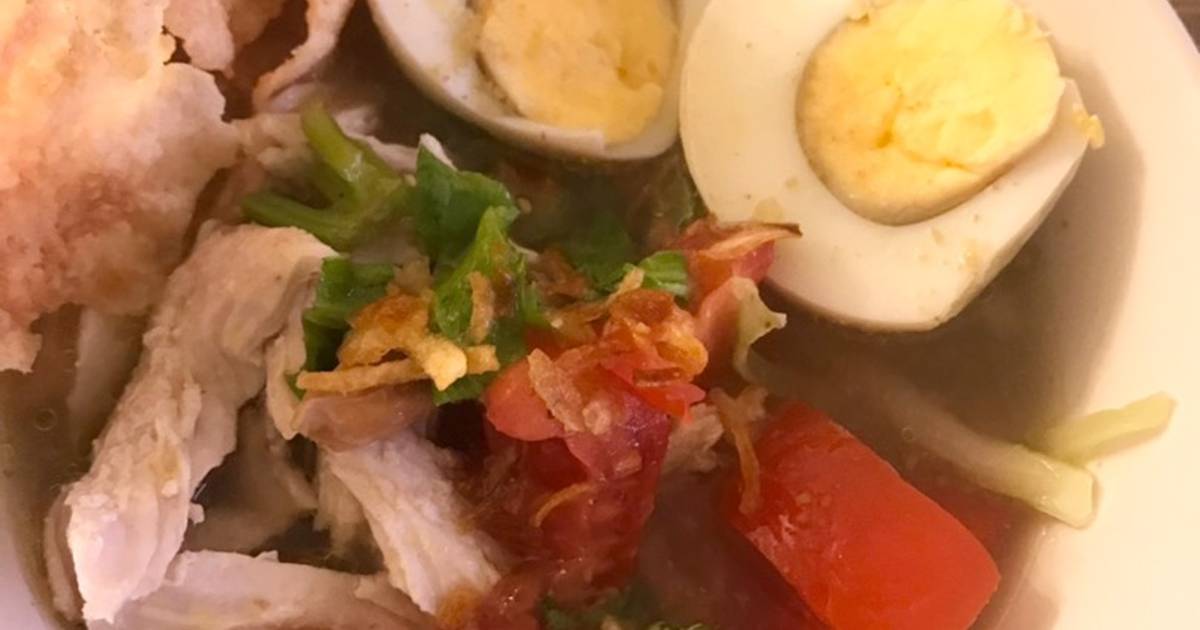 Resep Soto Ayam Simple dan Enak oleh Nana Otto - Cookpad