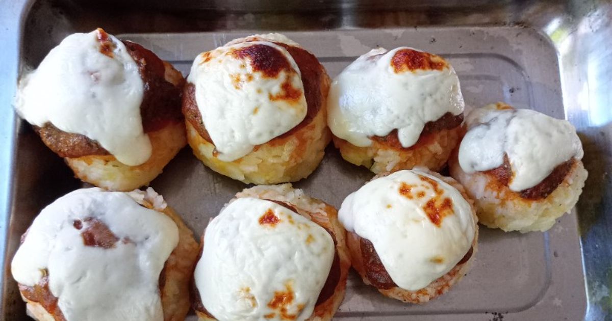Bomba De Arroz Con Papa Rellena De Huevo Y Queso, A La Pizza Receta de ...