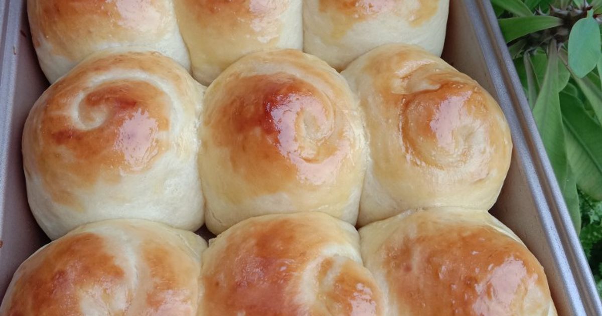 Resep Roti Susu Lembut Dan Empuk || Roti Sobek || Di Ulen Tangan oleh Een Nuraeni - Cookpad