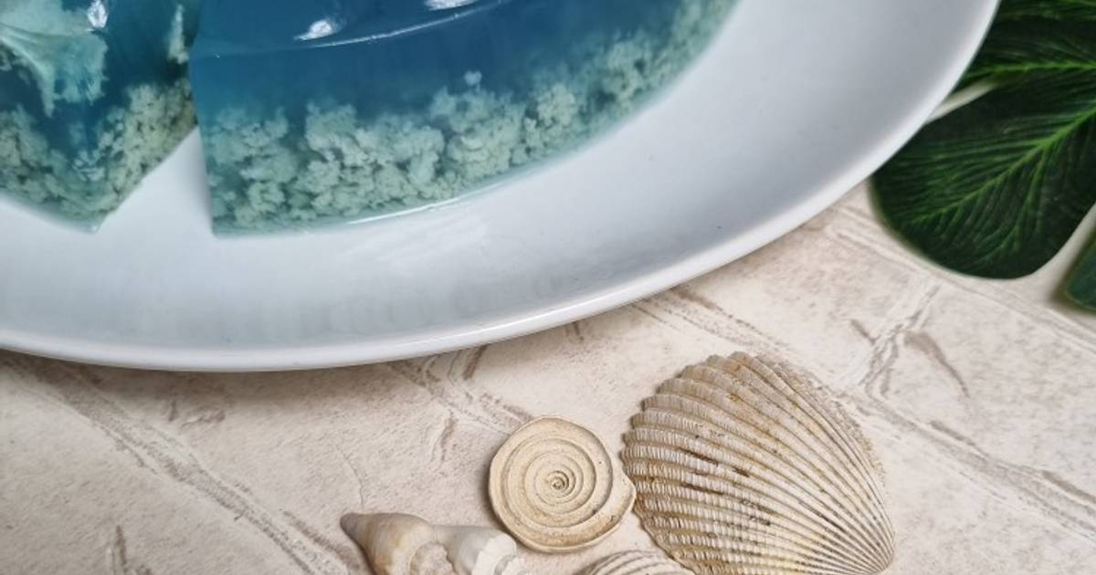 Resep Blue Ocean Puding oleh Vani Vanis - Cookpad