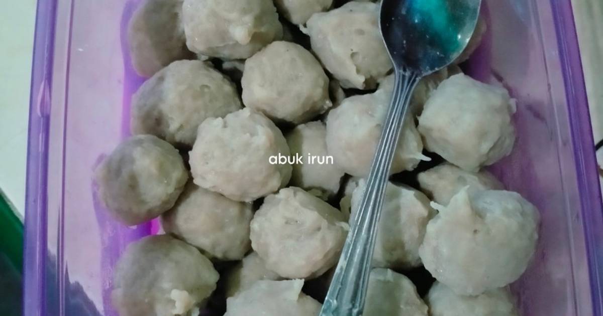 Resep Bakso dinding sapi oleh abuk irun - Cookpad