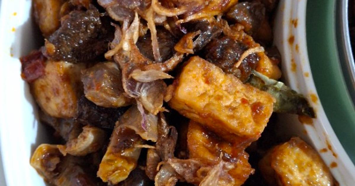 Resep Sambal Tahu Ati Ampela oleh Lili safitri - Cookpad