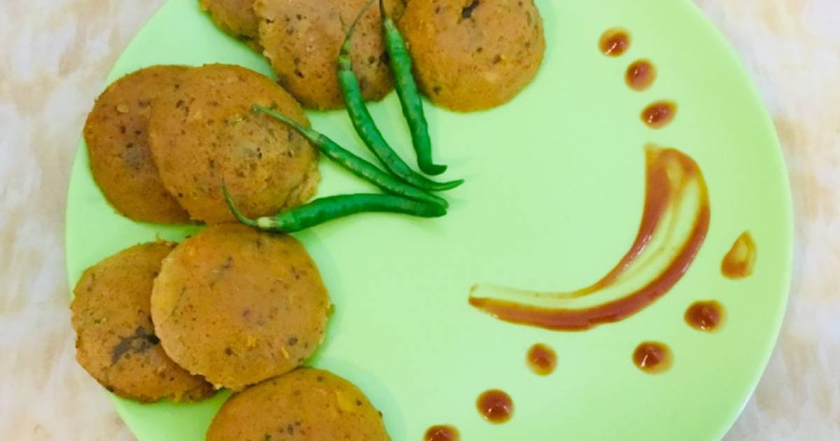 Kinnari Rathod દ્વારા રેસીપી ભોજપુરી સ્ટીમ બફૌરી(Bhojpuri Steamed ...