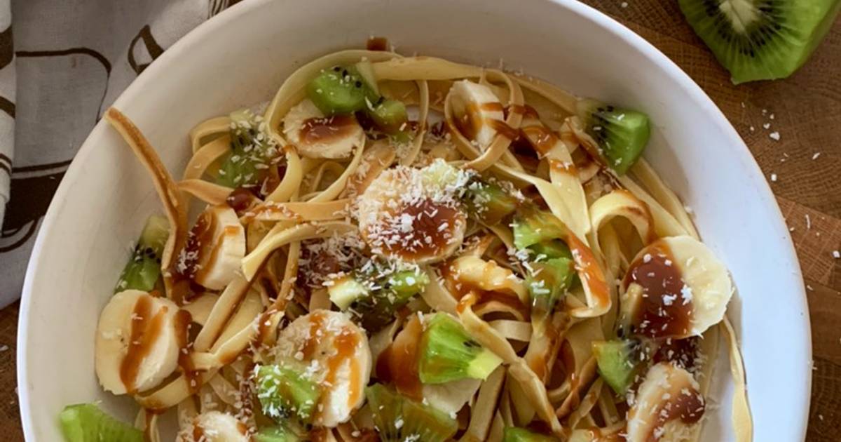 ☆Crêpes Spaghetti à la Farine de Coco☆ de Au Rèl - Cookpad