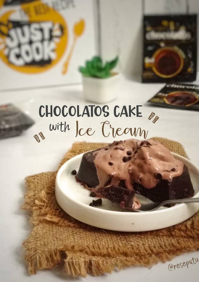 Resep Chocolatos Cake with Ice Cream oleh avec_bian - Cookpad