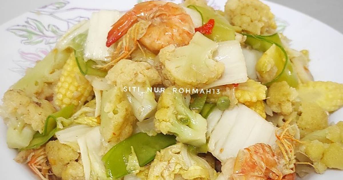 Resep Capcay udang oleh Siti Nur Rohmah - Cookpad