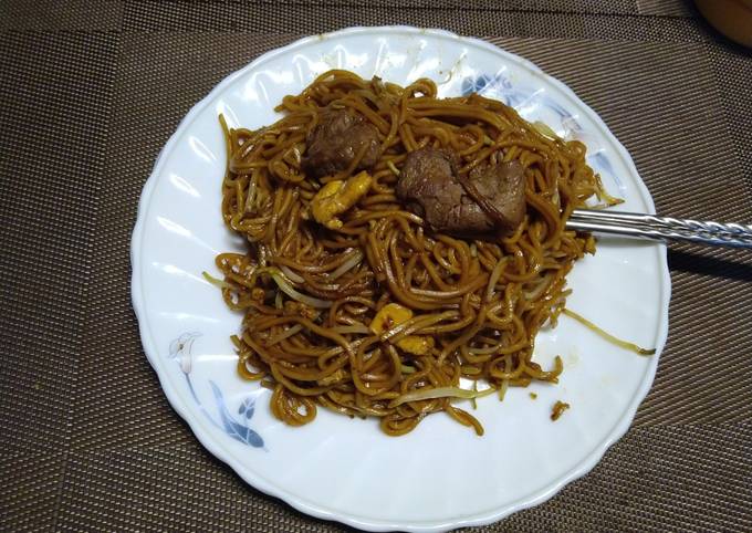 Resep Mie kuning sapi dan telur oleh Callista - Cookpad