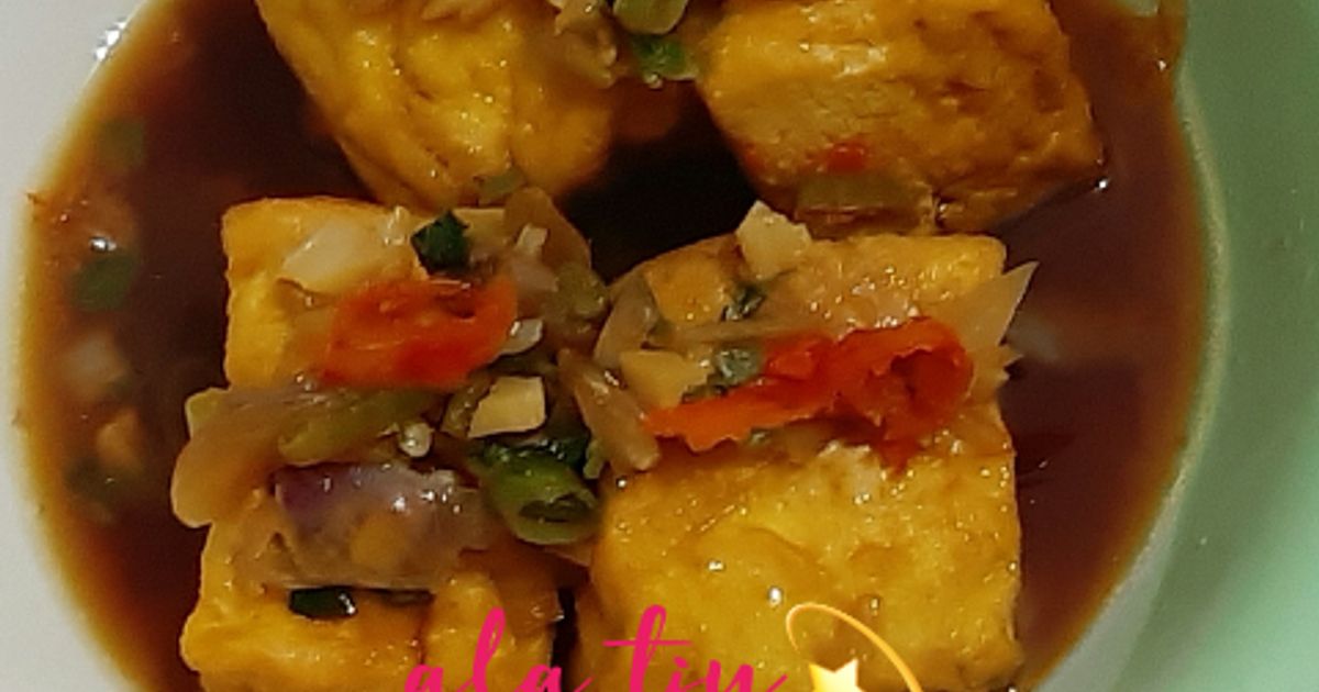 Resep Tahu Kecap Pedas oleh Tju corner - Cookpad
