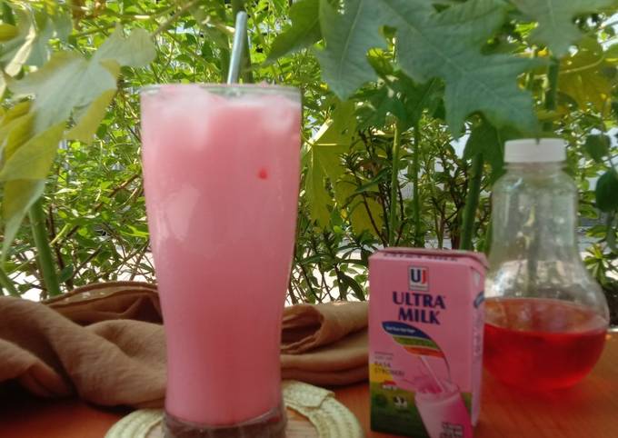Resep Pink lava ice oleh Siti Ramlah - Cookpad