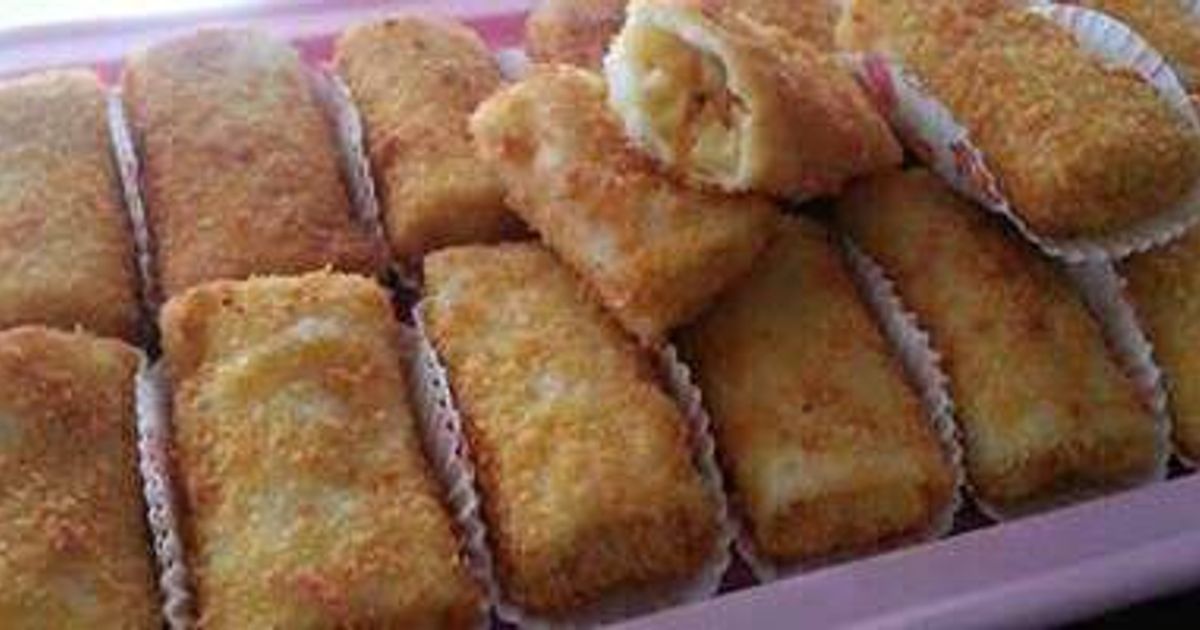 Resep risol isi kentang wortel 500gr/1000 rumahan enak dan mudah - Cookpad