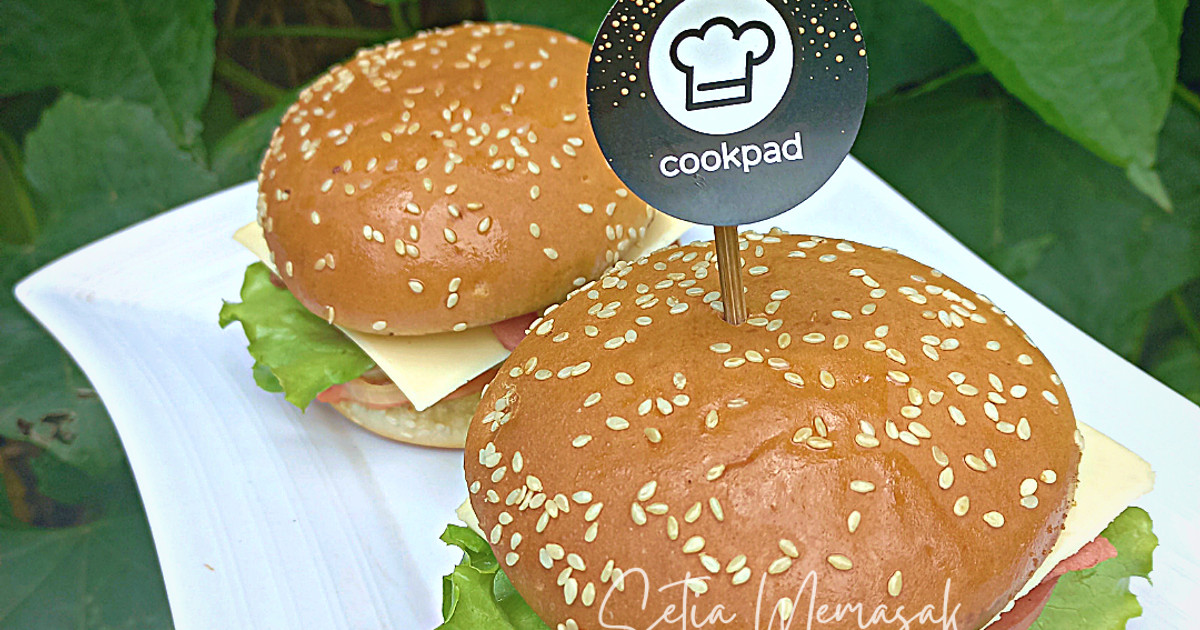 Resep Burger Homemade Spesial oleh Setia Memasak - Cookpad