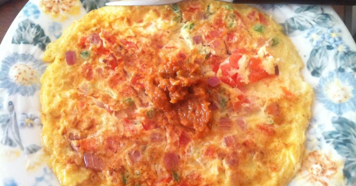 Omelette a la mexicana - 3 recetas caseras- Cookpad
