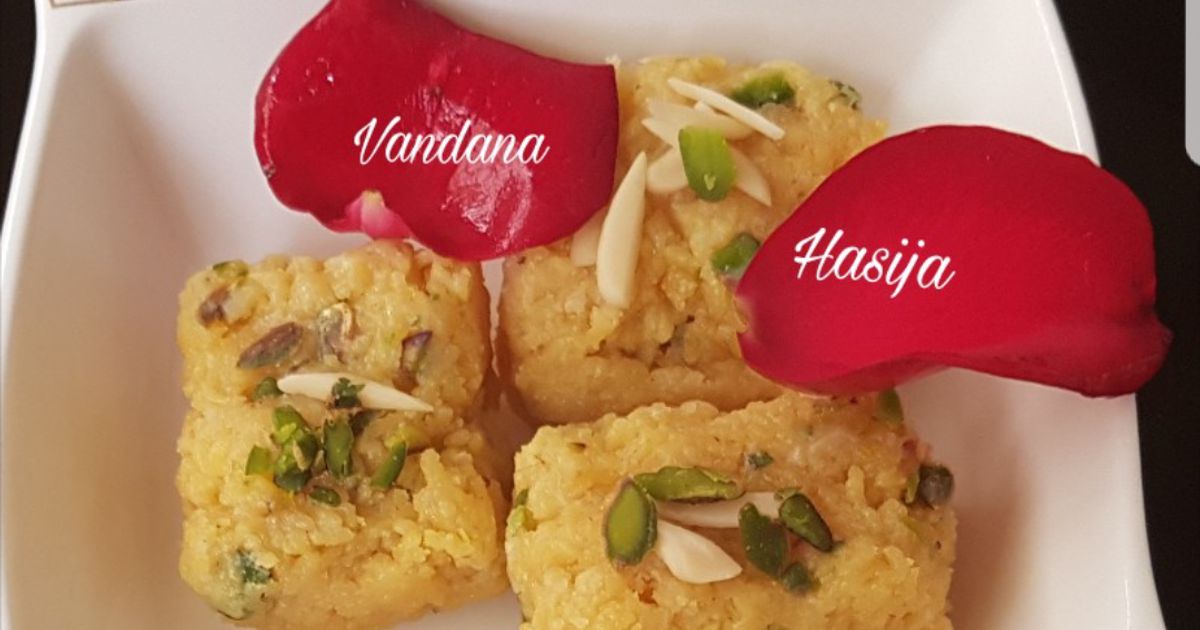 Sev Barfi/Singar Ji Mithai Recipe by Vandana Hasija - Cookpad