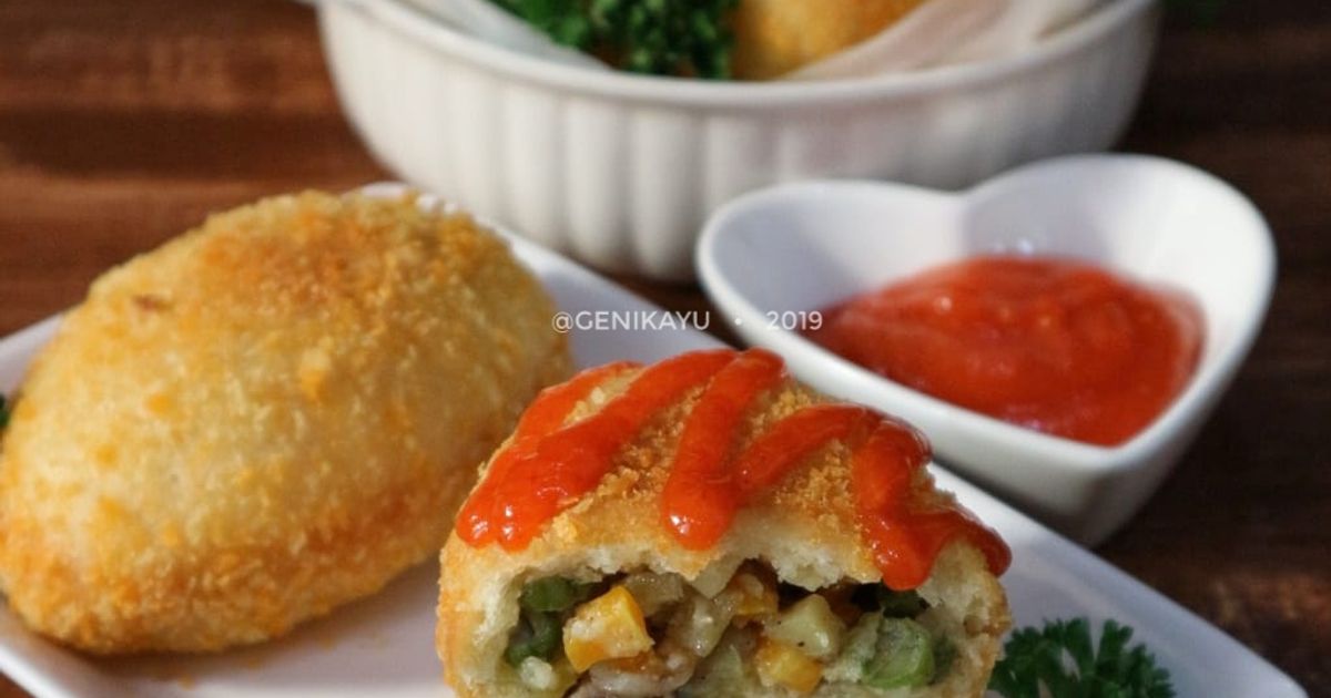 Resep Roti Goreng Sayur oleh Genika yulia - Cookpad