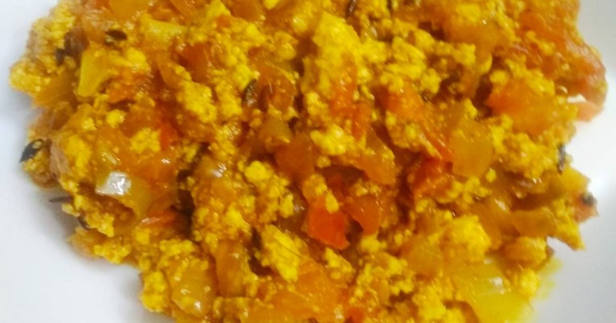 Paneer ki bhuji Recipe by Khushbu Goyal - Cookpad