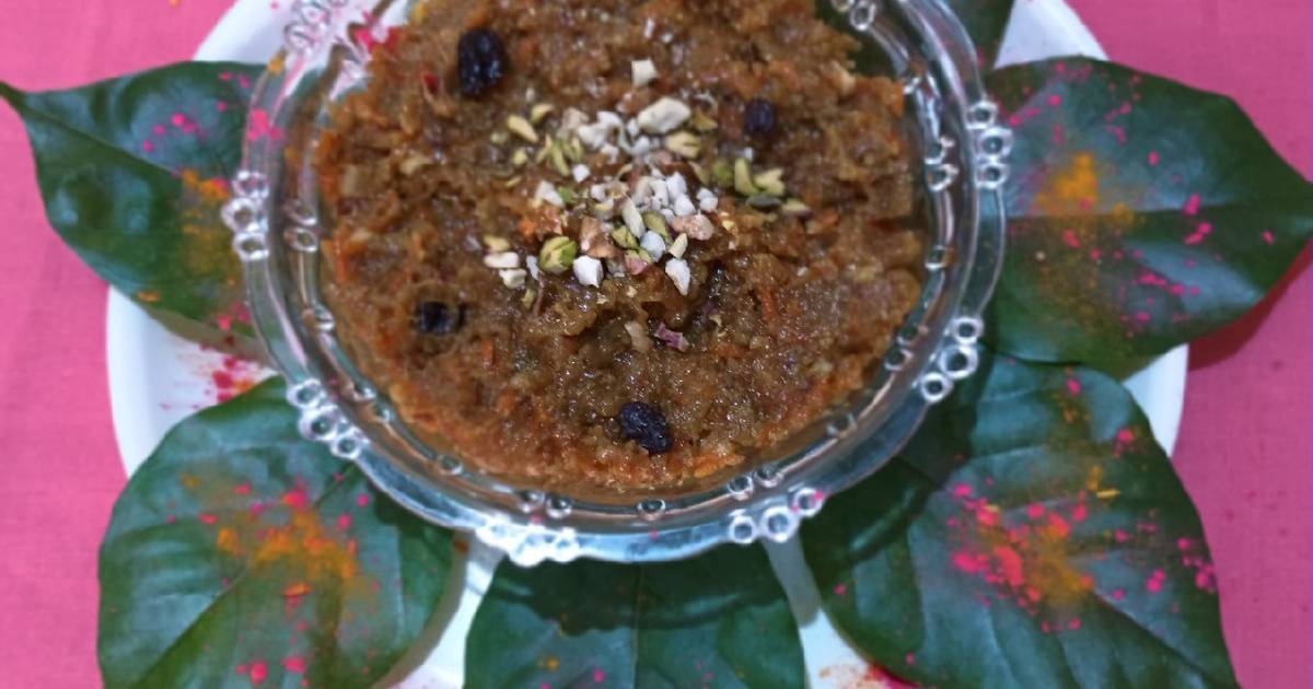 Panchratna halwa Recipe by Purvi Modi - Cookpad