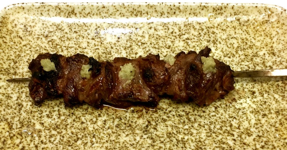 Juicy Grilled Beef Skewers (Harami) Recipe by クックONZXF3☆