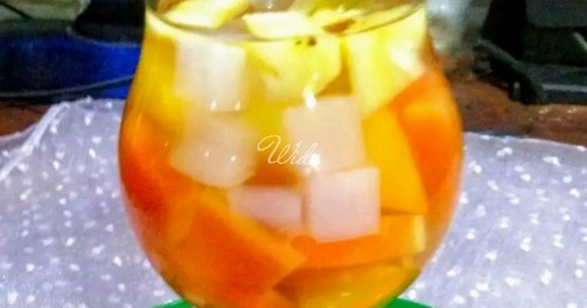 Resep Es Koktail Buah Nata De Coco oleh Wids Kitchen 🍀🌷 - Cookpad