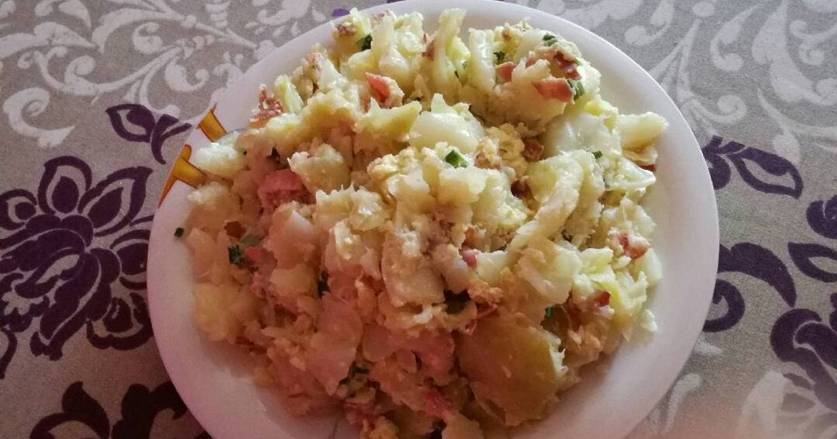 Repollo con huevo - 667 recetas caseras - Cookpad