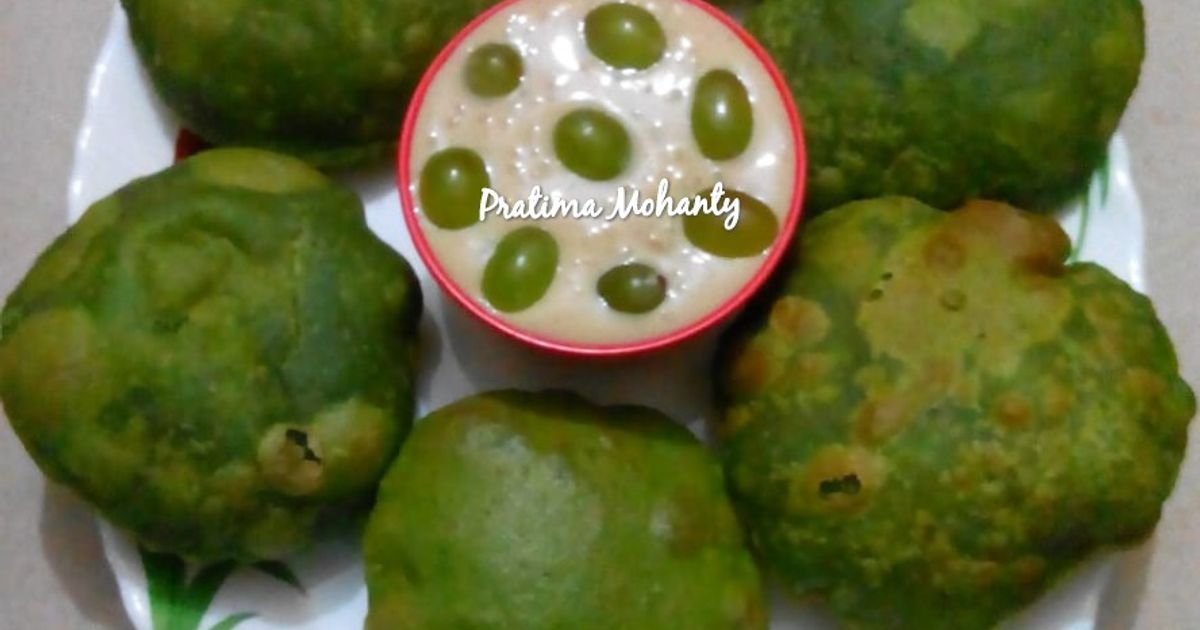 Palak Puri Recipe By Pratima Mohanty