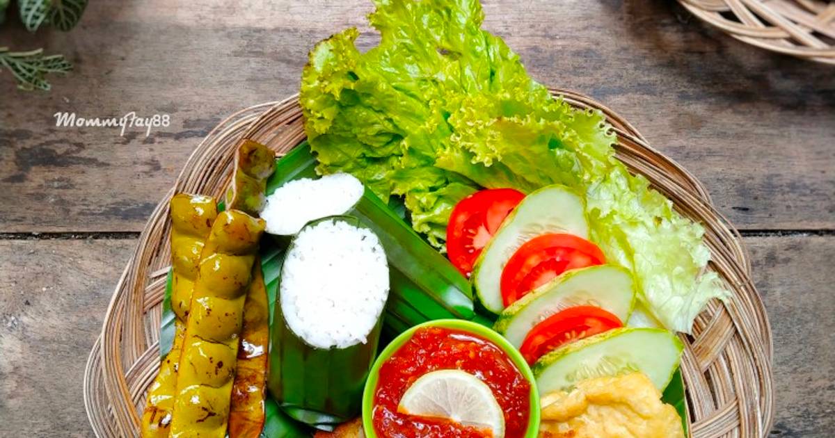 37 resep cara membuat nasi timbel enak dan mudah - Cookpad